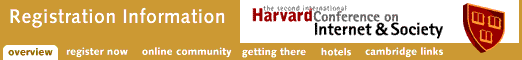 Second Int'l Harvard Conference on Internet & Society