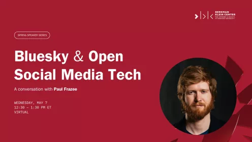 Bluesky & Open Social Media Tech | Berkman Klein Center