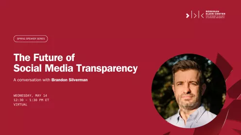 The Future of Social Media Transparency | Berkman Klein Center